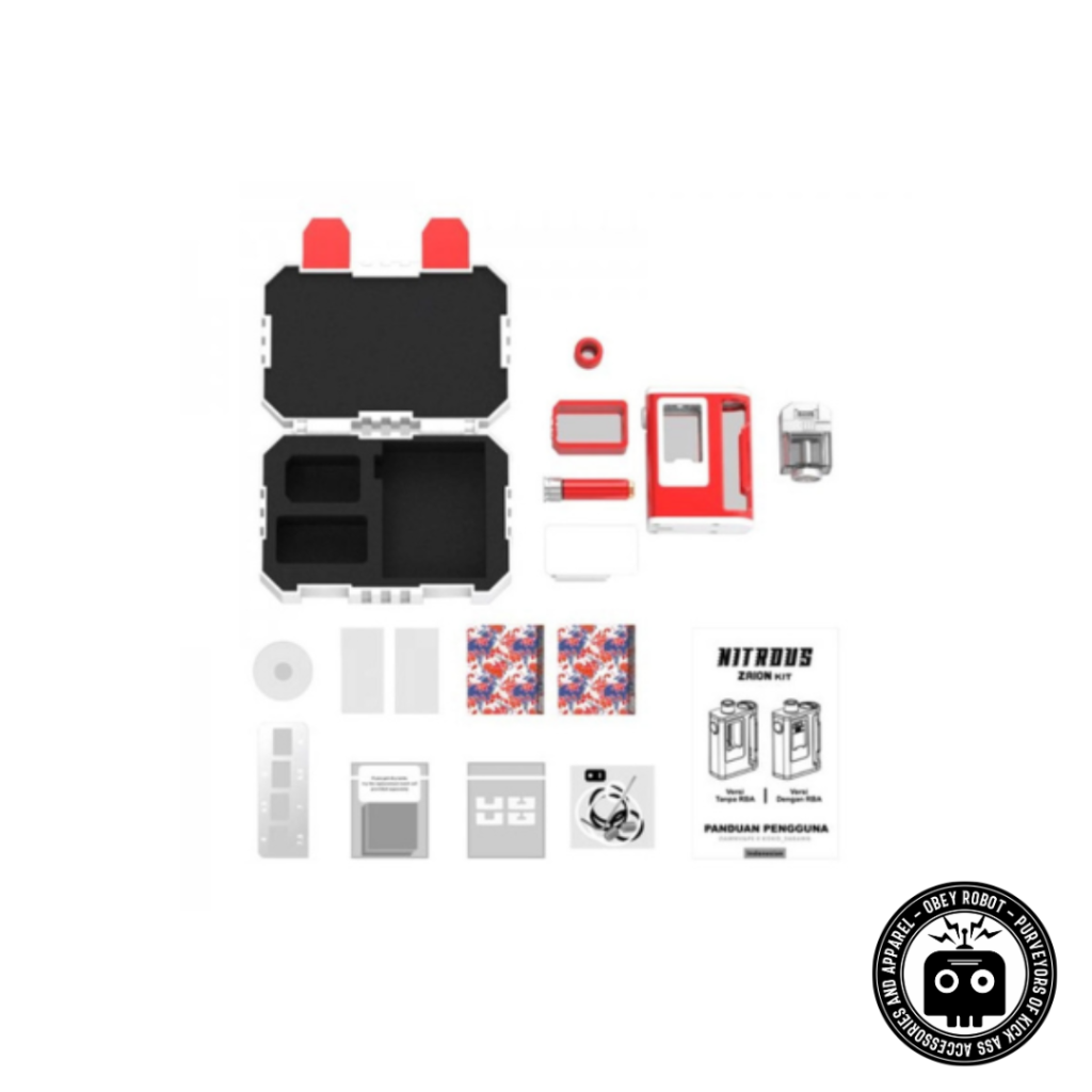 Nitrous Zaion Aio With RBA OHM Reader - Obey Robot Store