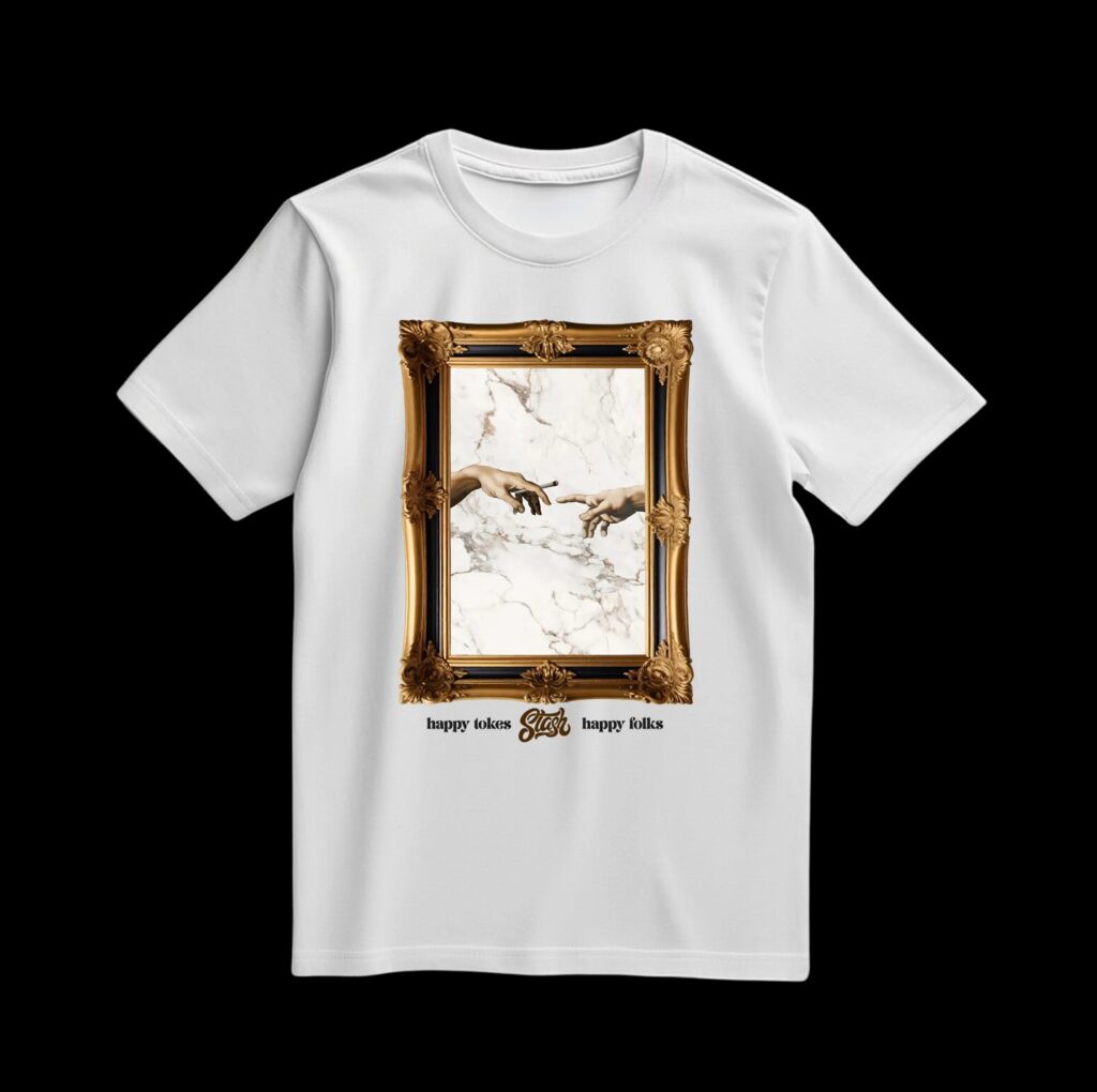 Stash Tee – Stash Hands - Obey Robot Store